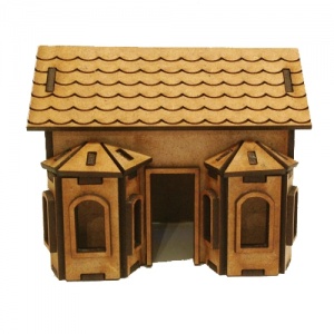 Double Bay Window - MDF House Kit